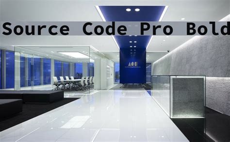 source code pro bold font