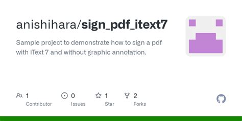 Github Anishiharasignpdfitext7 Sample Project To Demonstrate How