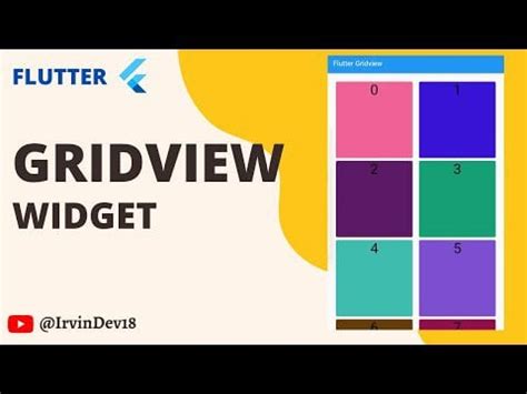 GridView (Flutter Widget) Codigo Github : r/FlutterDev