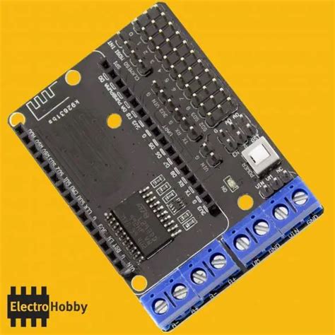 ᐉ Motor Shield NodeMCU Controlador Motor ESP8266 IOT
