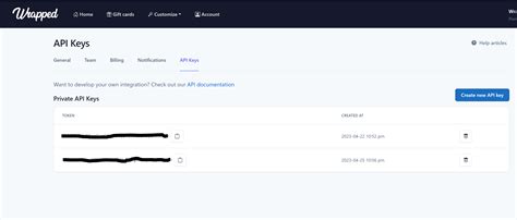 getting started with wrapped public api
