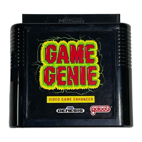 Galoob Game Genie Video Game Enhancer Cartridge For Sega Genesis Ebay