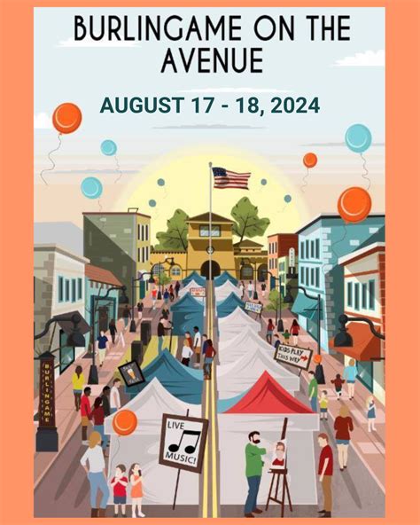 Burlingame On The Avenue Free Music And Art Festival Burlingamesfo