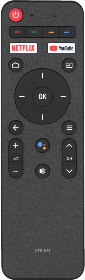 Haier HTR-U28 (голосовое управление) пульт для телевизора. Быстрая ...
