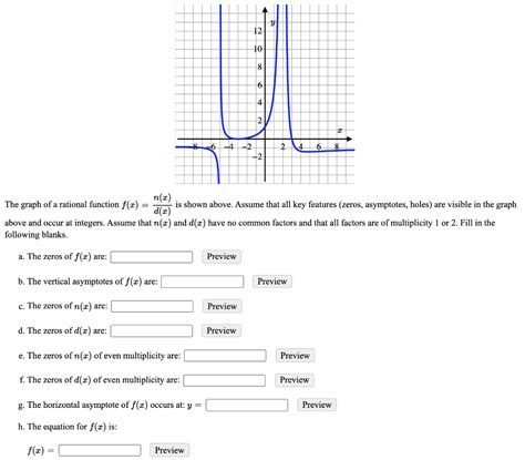 solved y 12 10 8 6 4 21 2 4 6 8 6 4 2 2 n t the graph