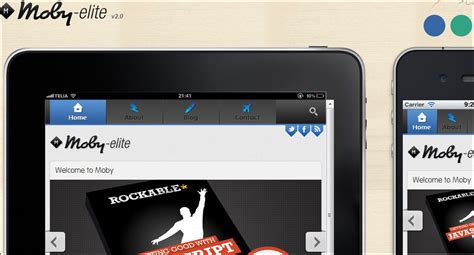 Jquery Mobile Template