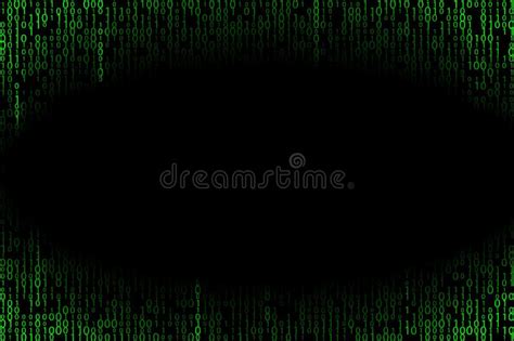 Green Matrix Backdrop Stock Vector Illustration Of Bigdata 109384324