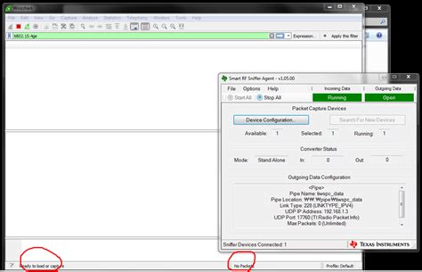 LAUNCHXL CC1352R1 What S Needed If Marked Ready To Load Or Capture In Wireshark
