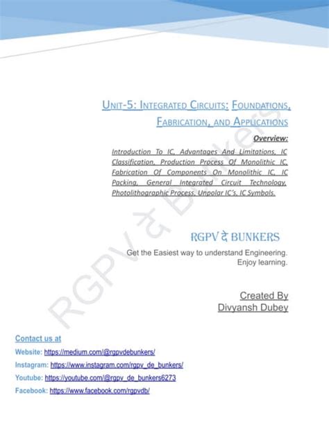 Semiconductor Manufacturing Process Pptx Chemistry Science