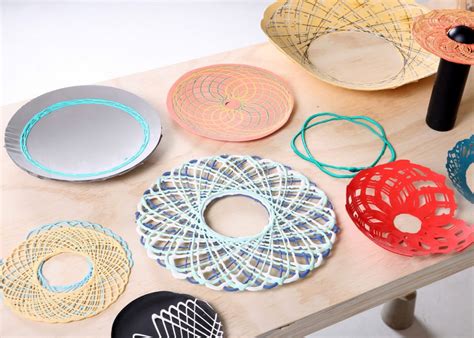 Shawn Yang Uses Giant Spirograph To Make Homeware