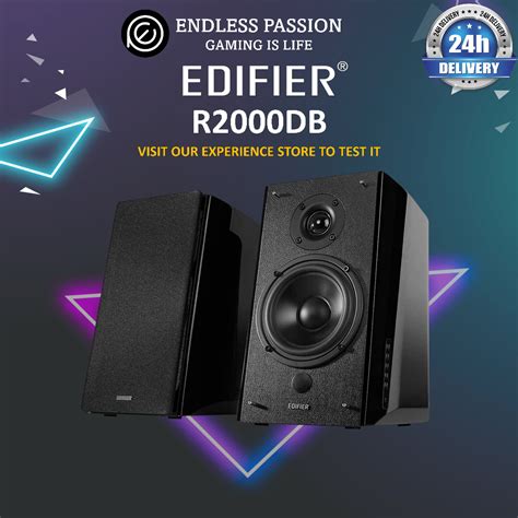 Edifier R DB Bluetooth Bookshelf Speakers Shopee Singapore