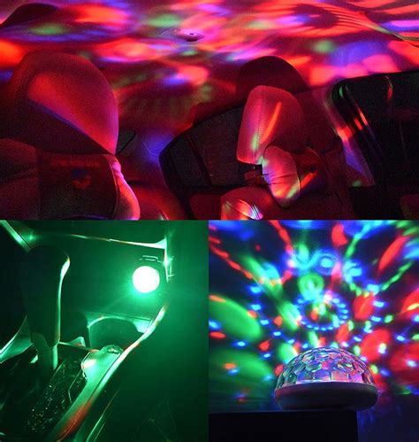 차량용 Usb 무드등 미러볼 Led램프 싸이키 실내 조명 파티 클럽 소품 자동차 인테리어 카악세사리 용품 티몬