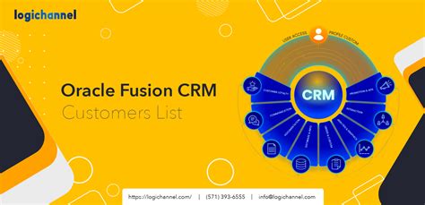 Oracle Fusion CRM Customers List LogiChannel