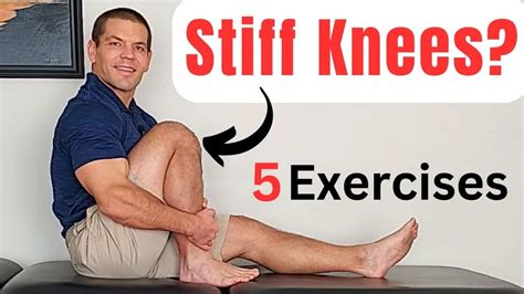 5 Stiff Knee Exercises To Improve Mobility And Decrease Pain