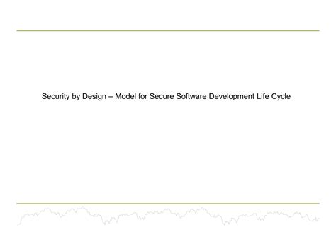 Secure Soft Development Life Cycle Pptx