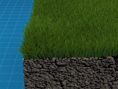 Vray Grass D Model MAX CGTrader