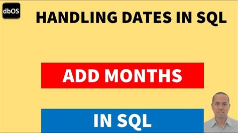 add months in sql add months in sql youtube