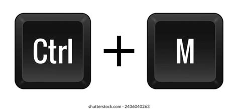 Ctrl F Key Combination Keyboard Control Stock Vector Royalty Free 2431062941 Shutterstock