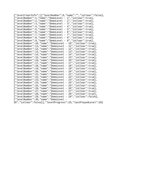savegame pdf