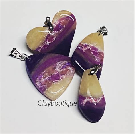 Pin By Rhonda Brubaker On Crafts Clay Arts Clay Jewelry Jewelry