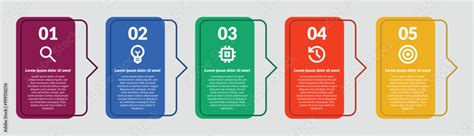 Business Data Visualization Infographic And Comparison Template Design Concept For Business