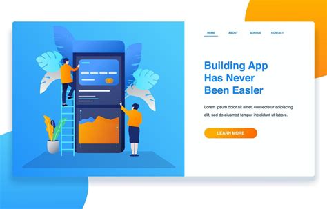 tiny people building mobile app 11221939 vector art at vecteezy