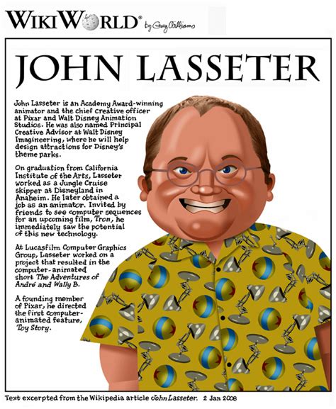 This Creepy 2008 Illustration Of John Lasseter Has Aged Poorly R
