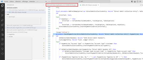 Event Request Codeunit 1233 Sepa Dd Check Line Procedure Checkpaymentline · Issue 23833
