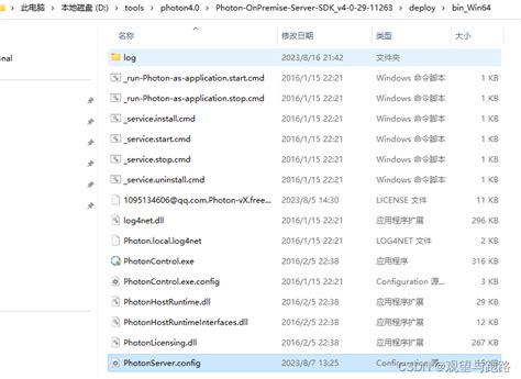 Photonserver入门——（2）配置服务器端photon服务器 Csdn博客