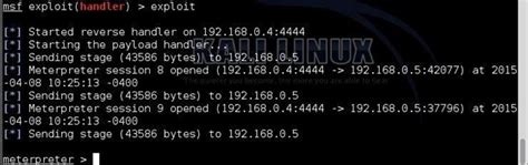 Create A Persistent Backdoor In Android Using Kali Linux Linux