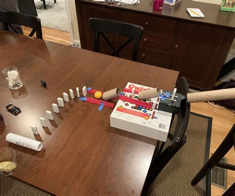 11 Step Rube Goldberg Machine 8 Steps Instructables