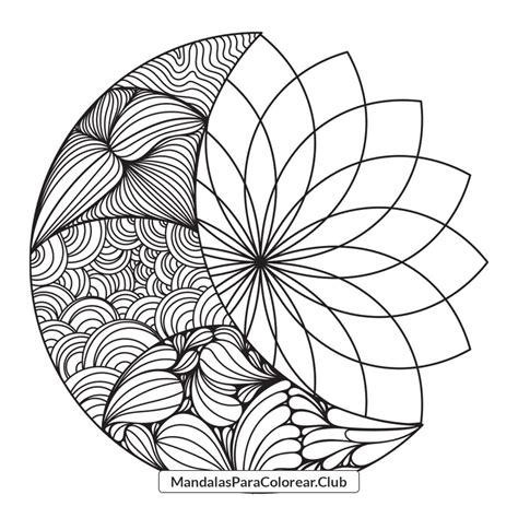 ⇨ Dibujos De Mandalas Para Colorear E Imprimir En Pdf Gratis Mandalas