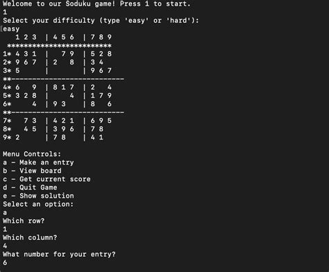 GitHub Nuharahman Sudoku Board Final Project