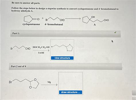 Solved Be Sure To Answer All Parts Follow The Steps Below To