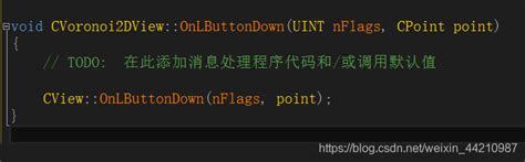 vs2013，mfc 在视图类里添加鼠标左键响应函数onlbuttondown 如何添加单击鼠标左键代码vs csdn博客