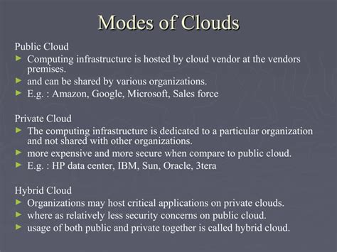 Cloud Computing Ppt PPT