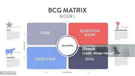 Bcg Matrix Strategic Tool Diagram Chart Infographic Template Banner