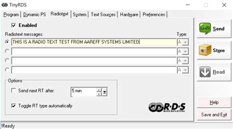 RDS Software Installation And Operation