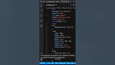 Creating Youtube Logo Html Css Youtubeshorts Youtubelogo Youtube