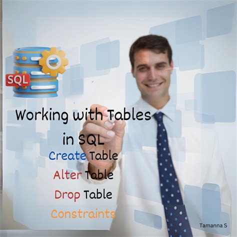 The Ultimate Guide To Working With Tables In Sql5 By Tamanna Shaikh