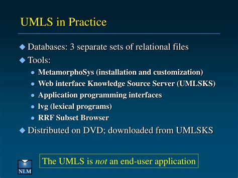 ppt unified medical language system ® umls® powerpoint presentation