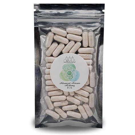 Ormus Rosemonatomic Gold Ormusvegan Capsulesocean Minerals Advanced