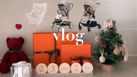 🤰🏻임신 Vlog • 임신 23 24주 👶🏻 실버크로스듄 Vs 오이스터3 유아차 구입완 바니와 함께하는 크리스마스 홈파티🎄