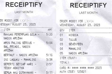 Cara Bikin Receiptify Spotify Tren Yang Lagi Lagi Viral Di Medsos