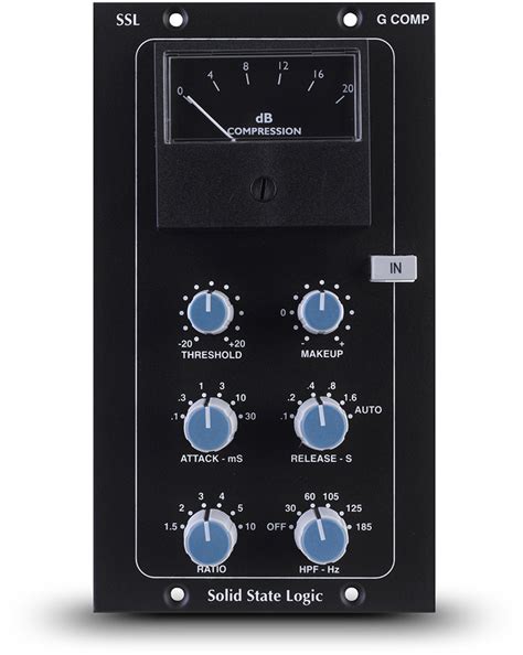 Audiopro Solid State Logic G Comp Stereo Bus Compressor Modul Audiopro Solid State Logic G Comp Stereo Bus Compressor Modul