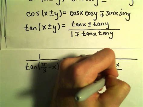 Cofunction Identities Example 2 Youtube