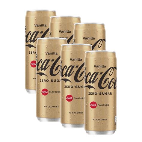 Coke Zero Sugar Vanilla 320ml Bundle Of 6 Boozy Ph