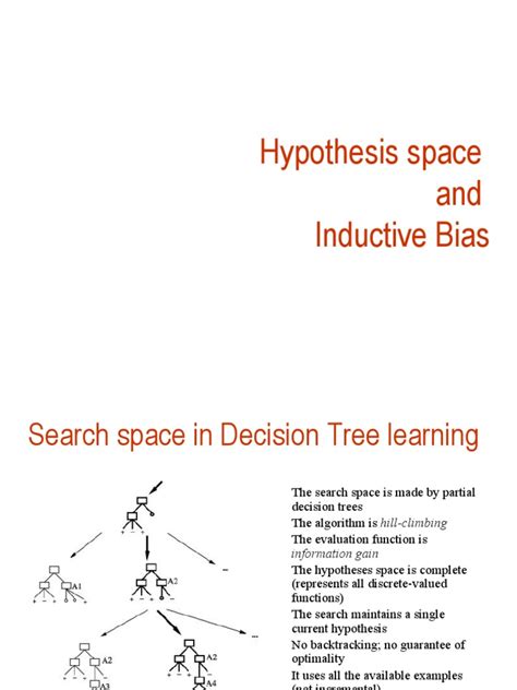 Hypothesis Space And Inductive Bias Pdf Occams Razor Analysis
