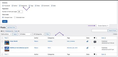 Displaying Featured Images In WP Admin Post List