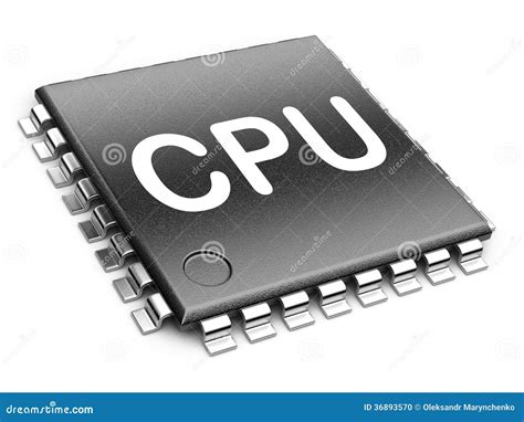 central processor unit concept stock illustration illustration of